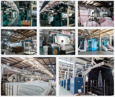 Cina Tessuto di pelliccia finta a pila lunga con materiale di retro in poliestere al 100% e larghezza 58/60