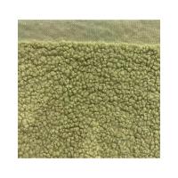 China 100% Polyester Home Textile Teddy Fabric For Sofa Customized Yarn Count for sale