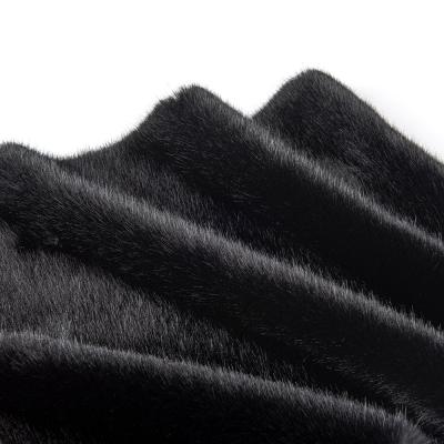 Cina Abbigliamento abito camicia deve avere alto peso artificiale pelliccia volpe tessuto a maglia tipo intrecciatura in vendita