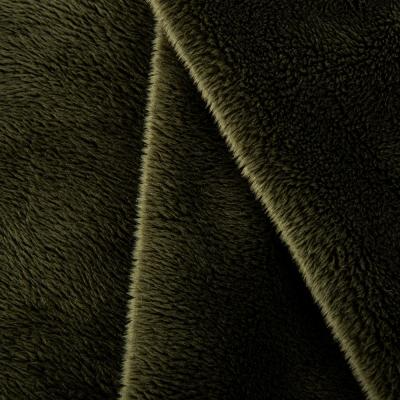 Cina Tessuti di pelliccia corta di velluto Sherpa morbido per giocattoli/mantelli 100% poliestere in vendita