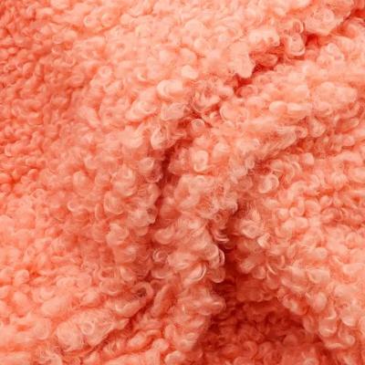 Cina Cappotto da donna 300GSM Tessuto Teddy Fleece Conchiglia morbida Colore personalizzato 100% poliestere Esemplari gratuiti in vendita