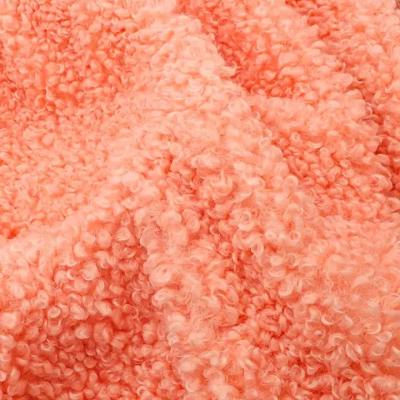 Cina Materiale anteriore 100% poliestere tessuto Sherpa Teddy riciclato sostenibile per tessile domestico in vendita