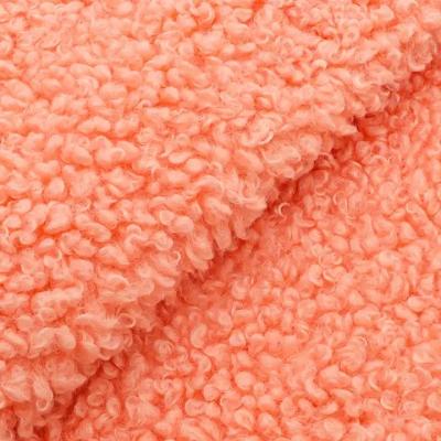 Cina Materiale anteriore 100% poliestere tessuto Sherpa Teddy riciclato sostenibile per tessile domestico in vendita