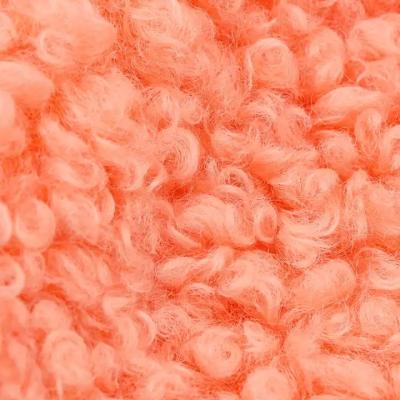 Cina Materiale anteriore 100% poliestere tessuto Sherpa Teddy riciclato sostenibile per tessile domestico in vendita