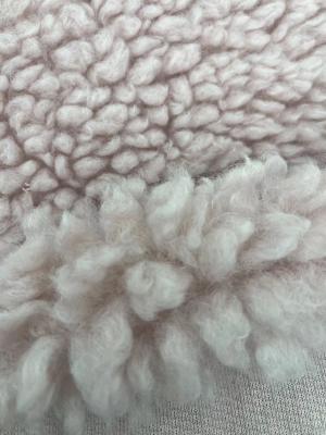 China Teddy Stoff aus Sherpa Fleece 100% Polyester Schwergewicht für Winterkleidung zu verkaufen