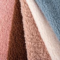 China Medium Weight 100% Polyester Faux Fur Fabric for Garments Processing-Lining Sample Free for sale