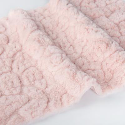 Cina Fabrica di pellicce corto di design con pelliccia finta Sherpa Teddy con materiale anteriore 100% poliestere in vendita