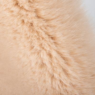 Cina Pelli finte lunghe per abbigliamento con modello colorato a punta Contattateci in vendita