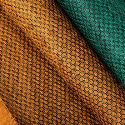 Cina Tessuto di pelliccia artificiale a base di jacquard personalizzabile con materiale di schiena in poliestere al 100% in vendita