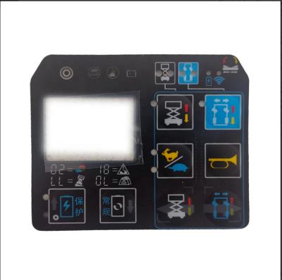 China Weather Resistant Platform Lift Control Box Decal Scissor Lift Decals For GTJZ0608S for sale