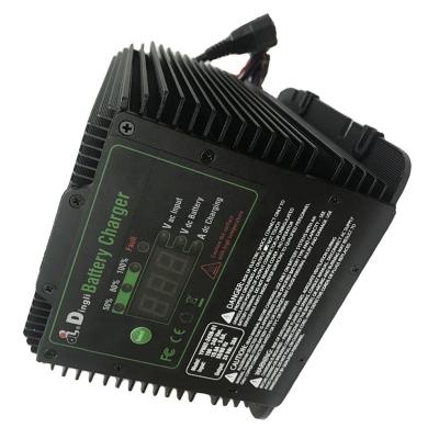 China Convenient Battery Charger For Scissor Lift Dual Voltage HF/PFC Signet HBS750-24 for sale