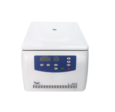 China Centrifugadora del laboratorio de la centrifugadora 4,500rpm del laboratorio médico de Benchtop 12*15ml (L-450) en venta