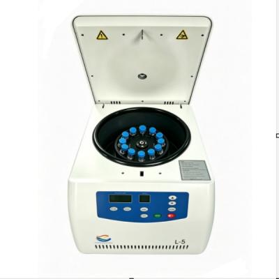 China Centrifuges 5000rpm speed 12 tubes blood bank centrifuge biochemical  medical laboratory for sale