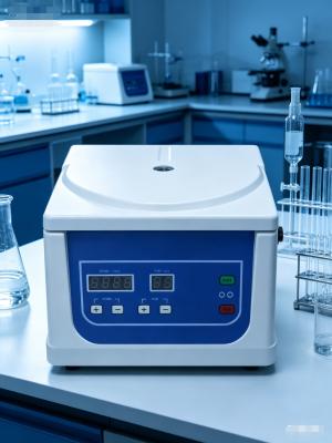 China Portable laboratory centrifuges 4,000rpm LED display Brushless motor 15ml Medical for sale