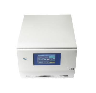 China Laboratory Centrifuges 8,000rpm 750 ml capacity and safety lid toch panel LCD display for sale