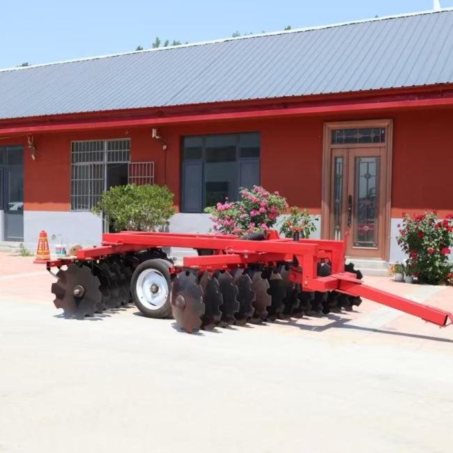 OEM Supplier Heavy Duty Farm Equipment Harrow 3400mm Working Width Power Driven Harrow Tractor Disc Harrow for Heavy Soil