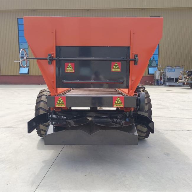 Tractor Trailed Pto Manure Spreader Peat Moss Speader Organic Fertilizer Spreader for Livestock Farm
