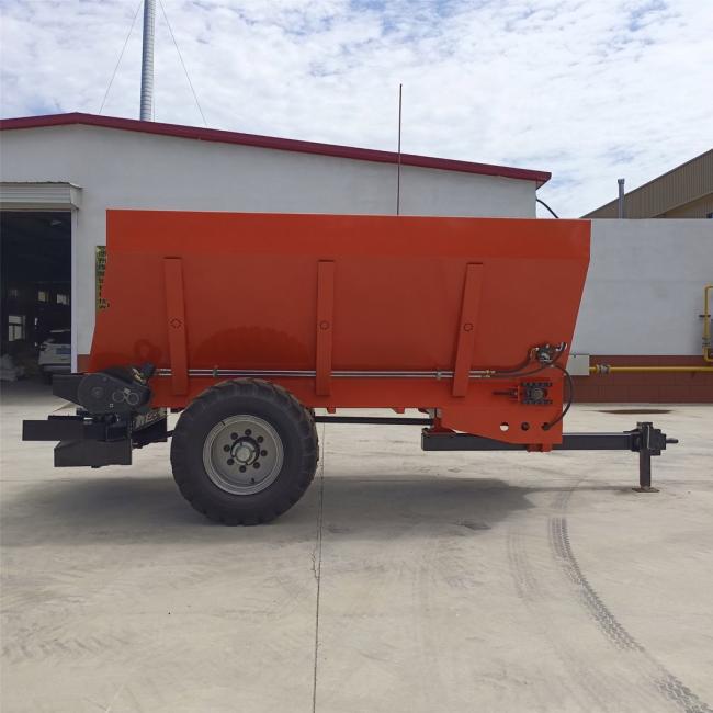 Tractor Trailed Pto Manure Spreader Peat Moss Speader Organic Fertilizer Spreader for Livestock Farm
