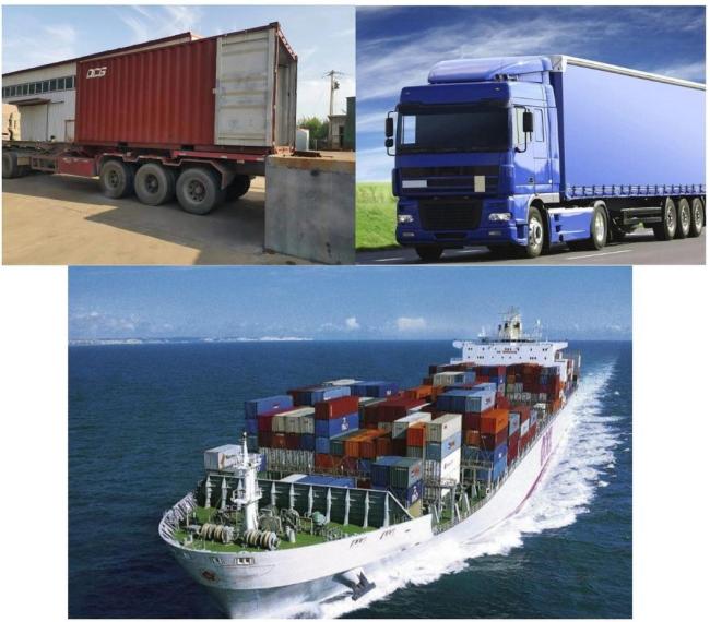 Large Traction Folding Arm Grain Transporter