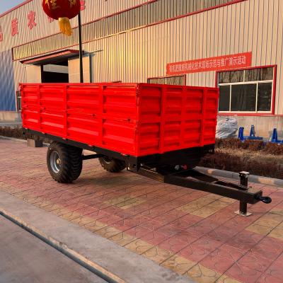 Cina Caricamento Fermaggio rimorchio di grano Macchine agricole un asse 7cx-5t 5t Ferro in vendita