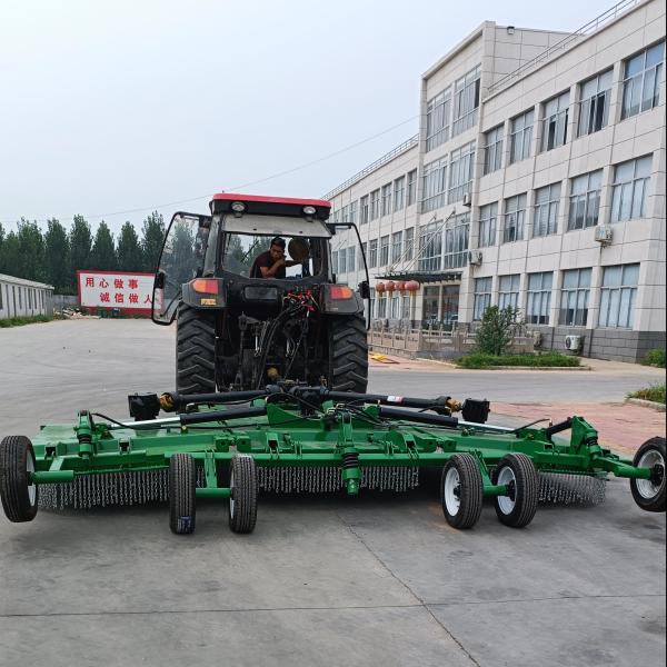 Quality Large Lawn Mower Folding Wing Mower for Airport Lawn Working Width 6m for sale