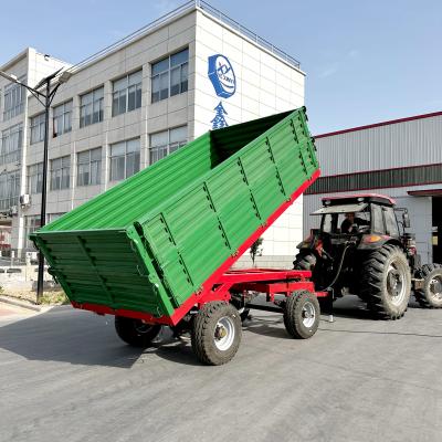 China Rugged Adjustable Tractor Farm Trailer Design for Hauling 7C Series Models with Load Capacities from 3 to 20 Tons for sale