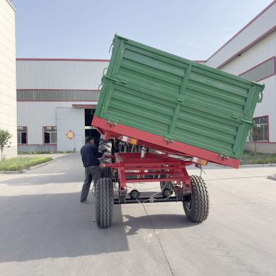 China Rugged Adjustable Tractor Farm Trailer Design for Hauling 7C Series Models with Load Capacities from 3 to 20 Tons for sale