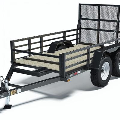China Rugged Adjustable Tractor Farm Trailer Design for Hauling 7C Series Models with Load Capacities from 3 to 20 Tons for sale