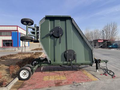 China 6m Trailed Folding Wing Mower for Grass and Brush Cutting for sale