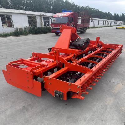 China Power Harrow Soil Preparation Equipment with Multi-purpose Operation High Efficiency and Compact Durable Design for sale
