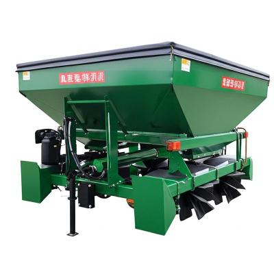 Cina Spandiconcime ad alta efficienza montato su trattore con doppio disco e controllo idraulico in vendita