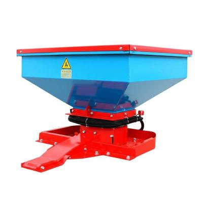 Cina Spandiconcime montato su trattore a doppio disco, azionato dalla presa di forza (PTO), con controllo idraulico per una distribuzione uniforme in vendita