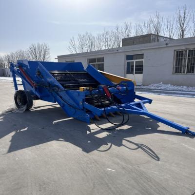 China High-Efficiency Tractor Towed Rock Picker for Farms and Orchards | Hydraulic Stone Removal Equipment for sale