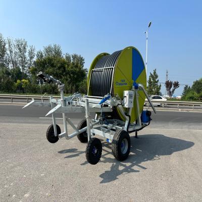 China Automatic Hose Reel Irrigation System with High-strength PE Hose and Adjustable Spray Range for Large Area Coverage for sale