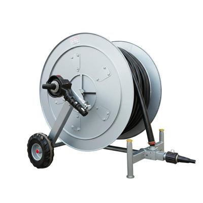 China Automatic Hose Reel Irrigation System with High-strength PE Hose and Adjustable Spray Range for Large Area Coverage for sale