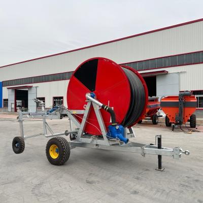 China PE Hose Reel Irrigation Machine with Electric or Turbine Drive for Large-Scale Agricultural Use for sale