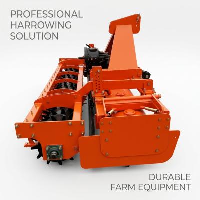 China Power Harrow Tractor Mounted Harrow with Multi-function Operation High Working Efficiency and Durable Structure for sale