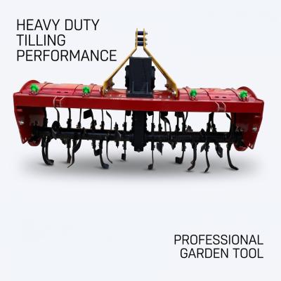 China Heavy-Duty Rotary Tiller with Double-Spring Tension Device and Adjustable Row Spacing for 100-200mm Working Depth for sale