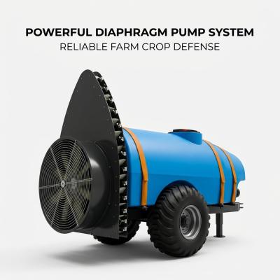 China 2000L Capacity Orchard Sprayer with Copper Nozzle and Diaphragm Pump for Efficient Crop Protection for sale