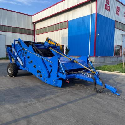 China PTO Driven Tractor Stone Picker with Large Capacity Hopper and Durable Heavy-Duty Steel for Efficient Field Stone Removal for sale
