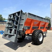 China PTO-Driven Double Vertical Auger Fertilizer Spreader & Manure Distributor for sale