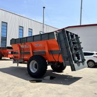 China PTO-Driven Double Vertical Auger Fertilizer Spreader & Manure Distributor for sale