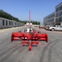 China Satellite Laser Land Leveler 4 Meter Working Width Tractor Mounted for Precision Field Grading for sale