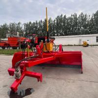 China Satellite Laser Land Leveler 4 Meter Working Width Tractor Mounted for Precision Field Grading for sale