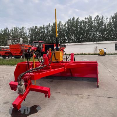 China Satellite Laser Land Leveler 4 Meter Working Width Tractor Mounted for Precision Field Grading for sale