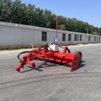 China Satellite Laser Land Leveler 4 Meter Working Width Tractor Mounted for Precision Field Grading for sale