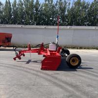 China Satellite Laser Land Leveler 4 Meter Working Width Tractor Mounted for Precision Field Grading for sale