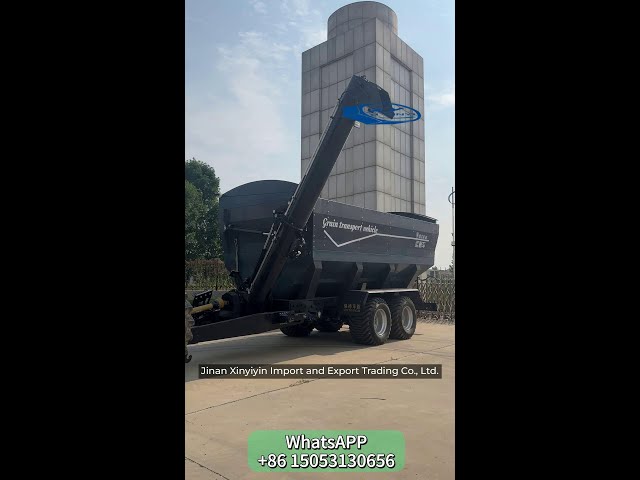 Automatische Getreidewagen für landwirtschaftliche Betriebe Le vetture automatique per le imprese agricole Автоматическое транспортное средство для сельскохозяйственных предприятий