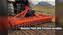 Wear Resistant Power Harrow Reinforced Rotary Harrow Hard Soil Cultivating Farm Implement