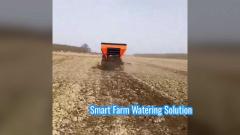 CE Certified Heavy-Duty Trailed Double Disc Fertilizer Spreader for Agricultural Farming